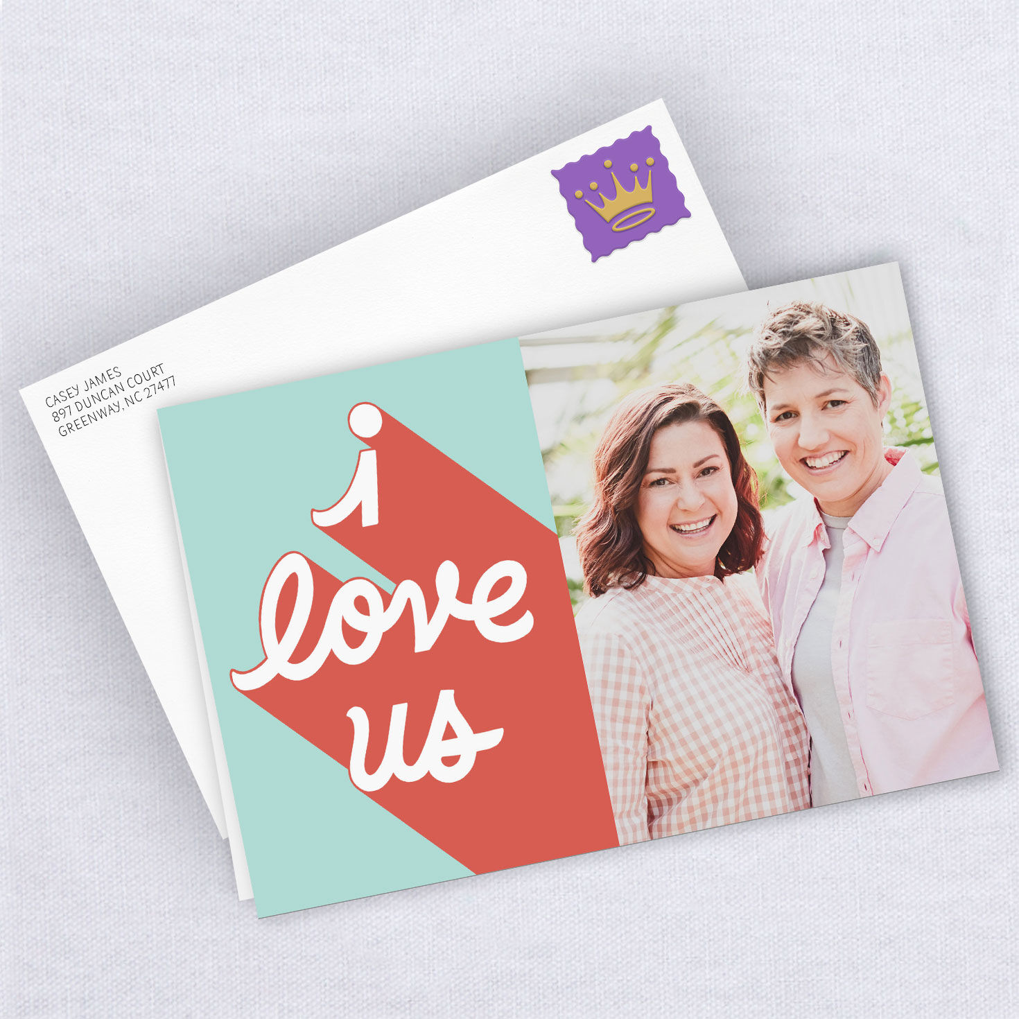 Personalized I Love Us Love Photo Card - Greeting Cards | Hallmark