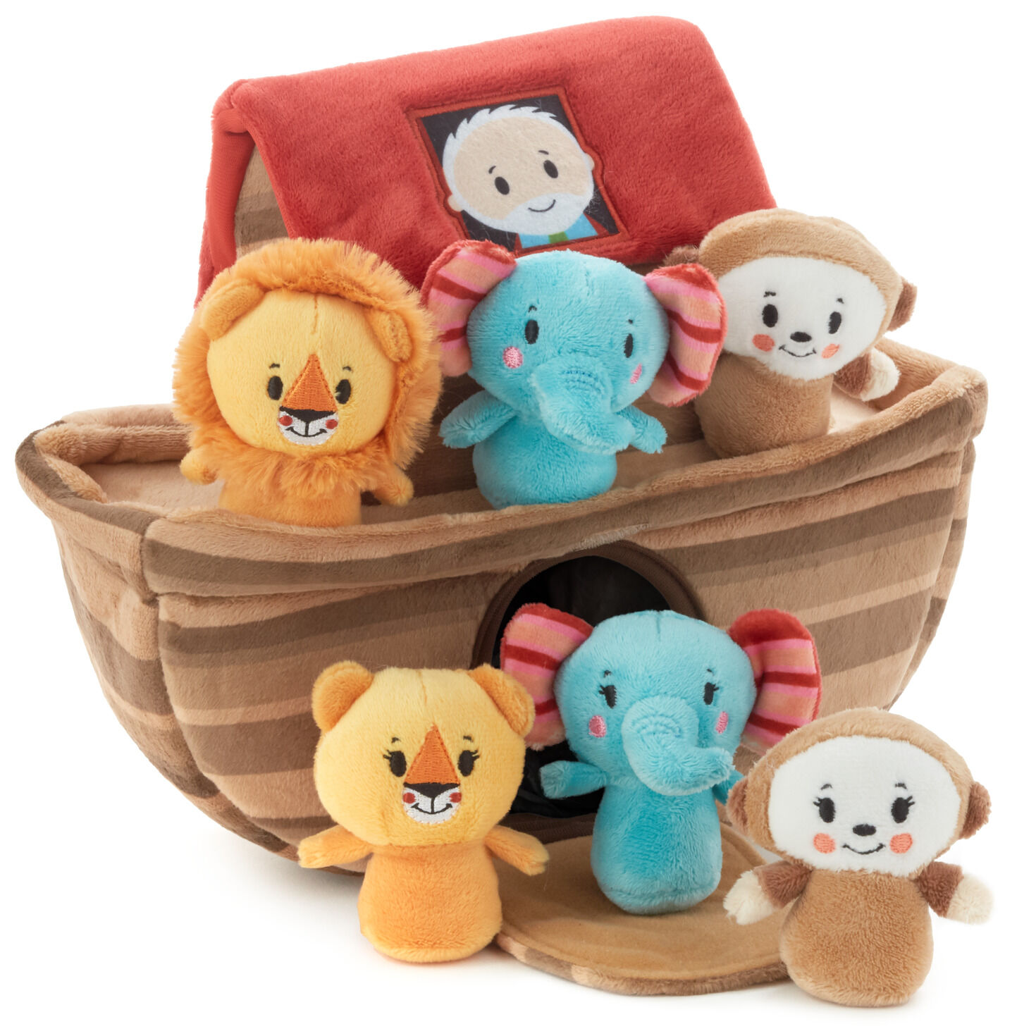 Noah's Ark and Animals Plush Playset, 7 Pieces - Plush Toys | Hallmark