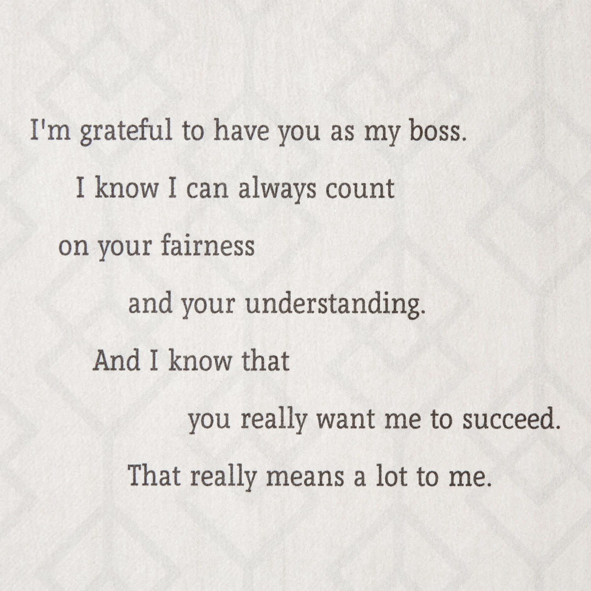 I'm Grateful for You Boss's Day Card - Greeting Cards - Hallmark