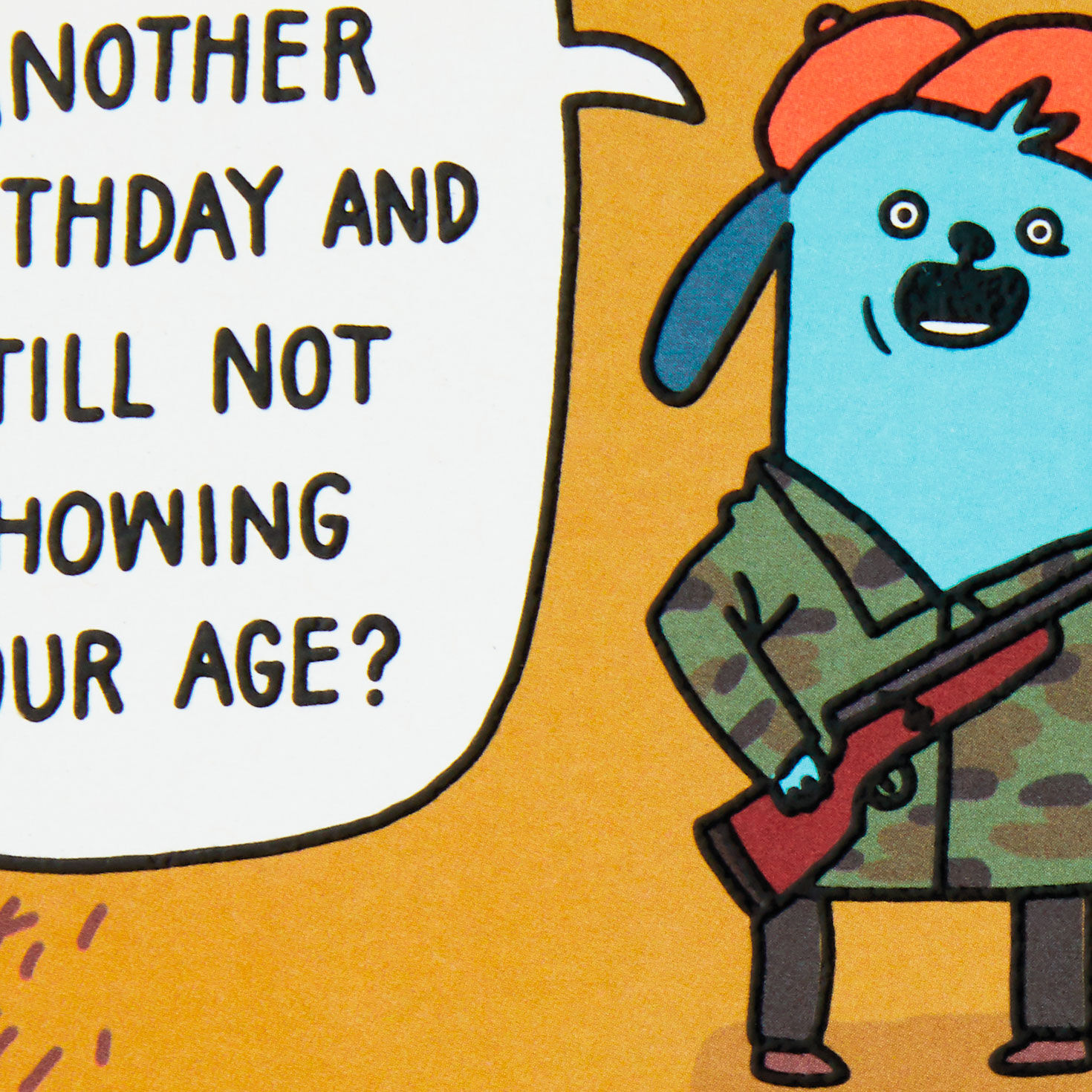 Damn Good Camouflage Funny Birthday Card - Greeting Cards | Hallmark