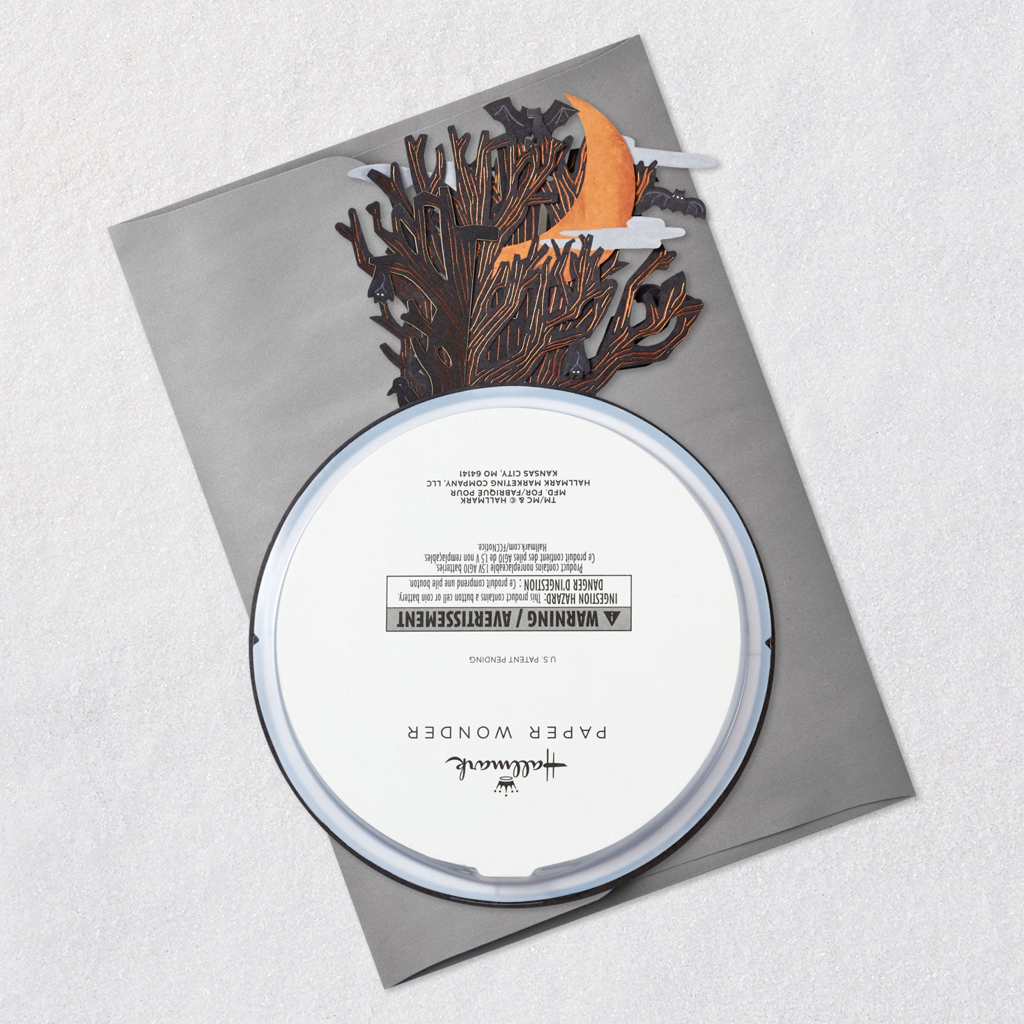 Spooky Spinning Graveyard Musical 3D Pop-Up Halloween Card With Motion ...