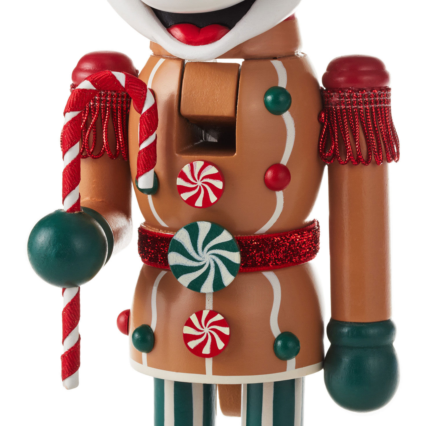 Disney Mickey Mouse Gingerbread Nutcracker Figurine, 13.5" - Figurines ...
