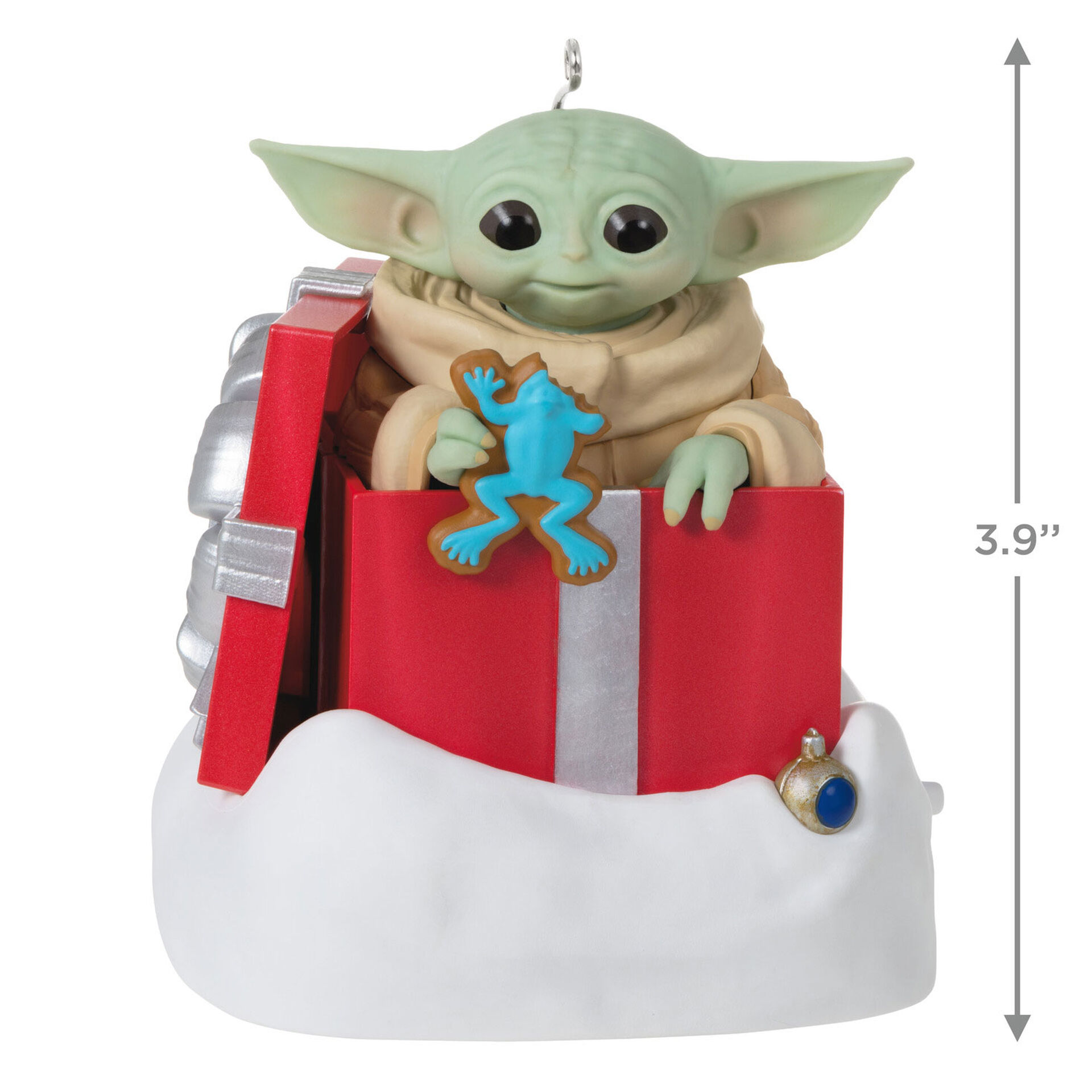 Star Wars: The Mandalorian™ Grogu™ Greetings Ornament With Sound and ...