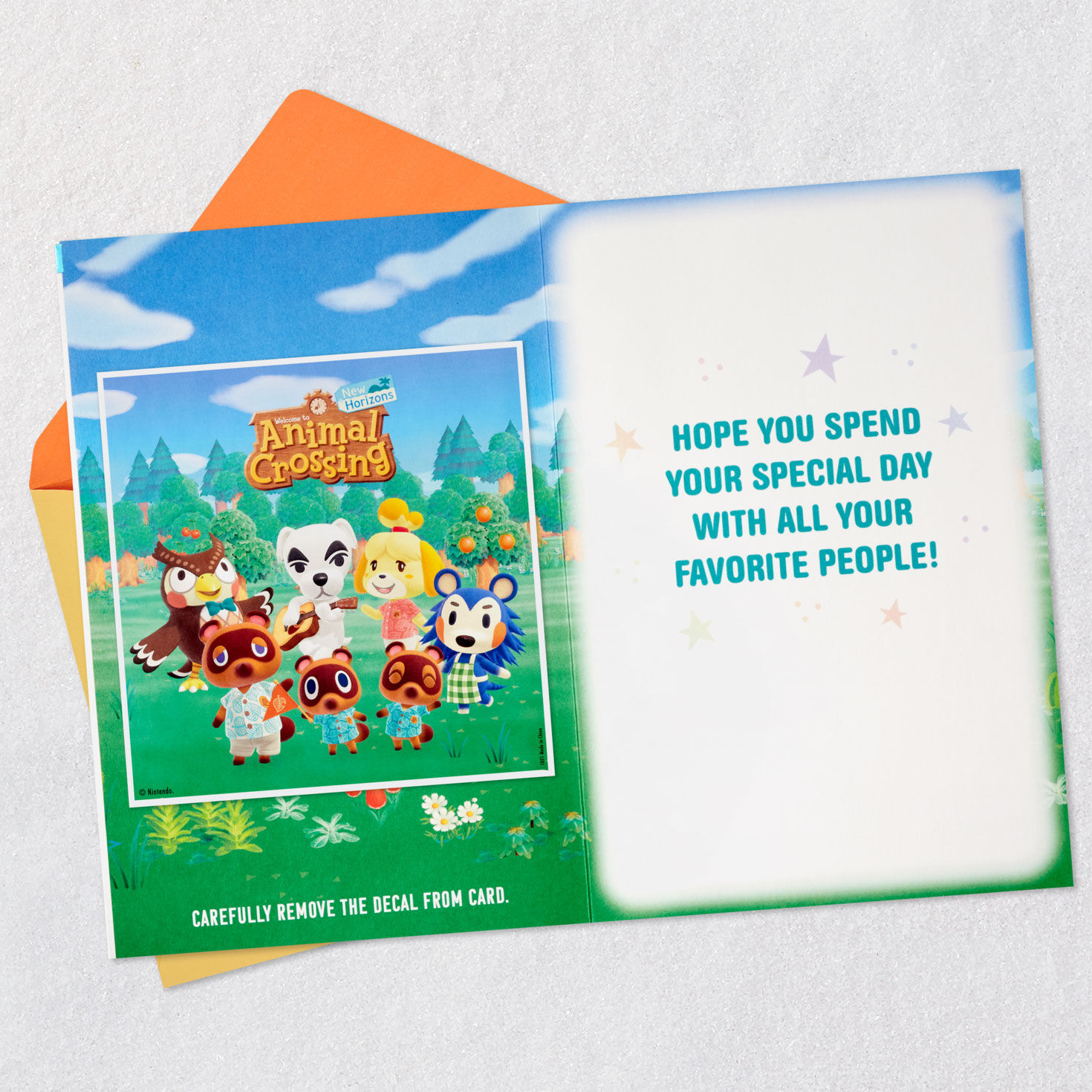Nintendo Animal Crossing™ New Horizons Special Day Birthday Card for ...