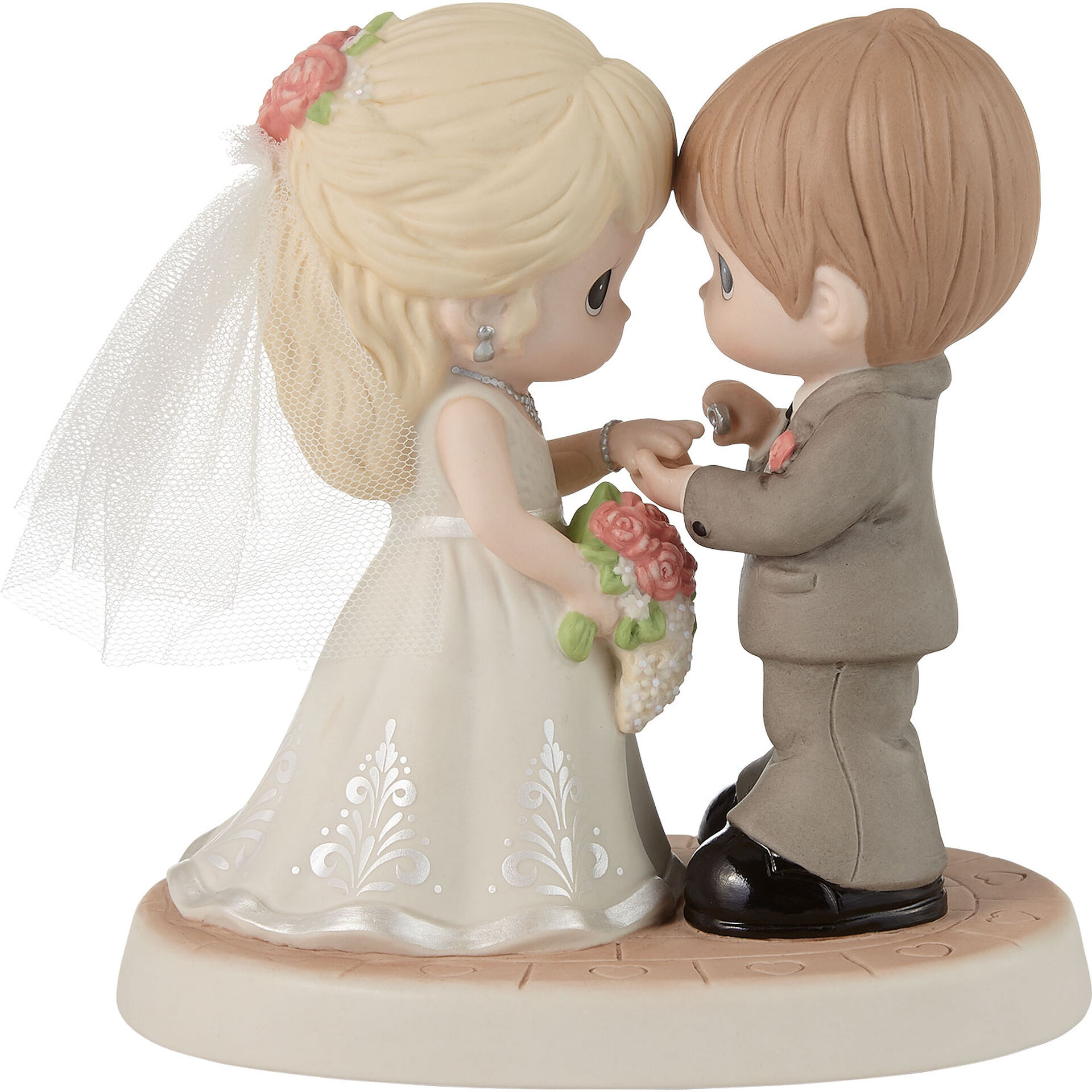 Precious Moments With This Ring, I Thee Wed Figurine, 5.5" - Figurines ...