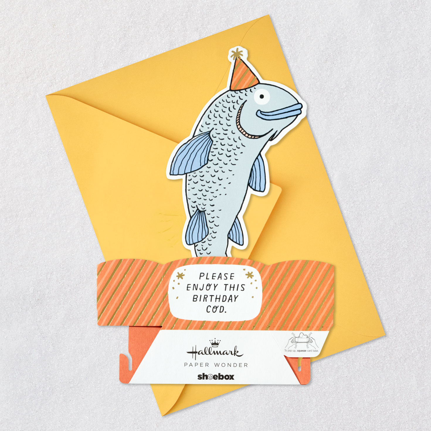 Best Birthday Fishes Funny 3D Pop-Up Birthday Card - Greeting Cards ...