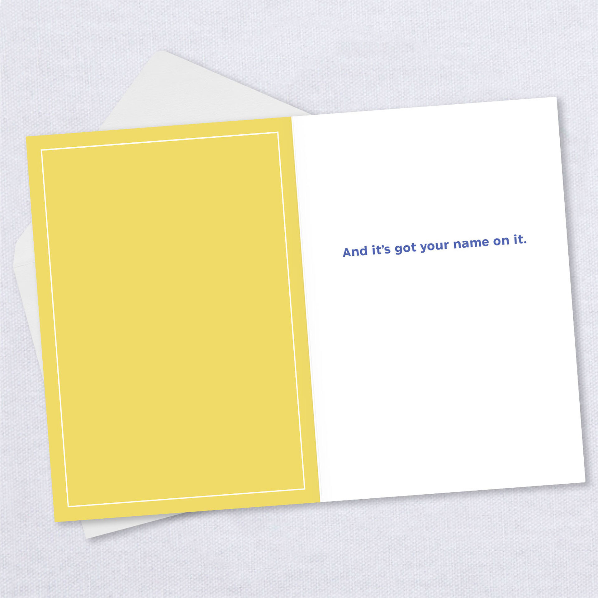 Personalized This Is a Paper Hug Card - Greeting Cards - Hallmark