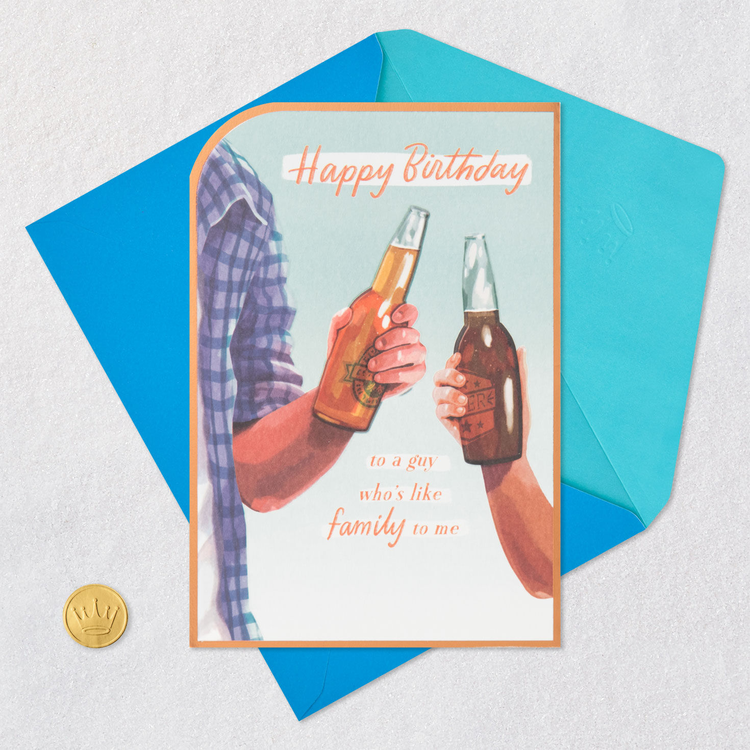 So Glad You're Like a Brother to Me Birthday Card - Greeting Cards ...