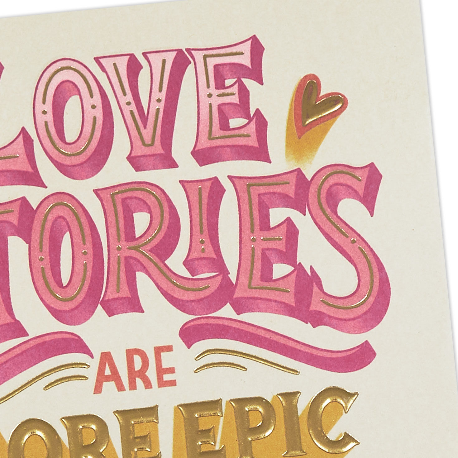 Our Love Story Is Real Anniversary Card From Her to Her - Greeting ...