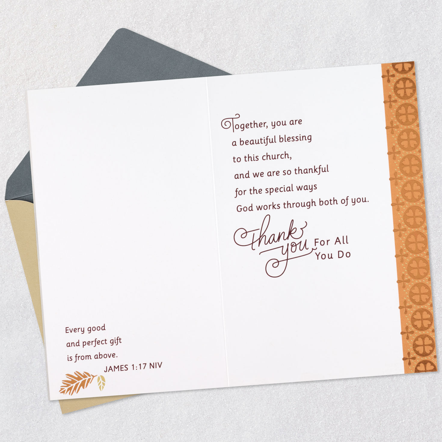 You're Both a Beautiful Blessing Religious Clergy Appreciation Card for ...