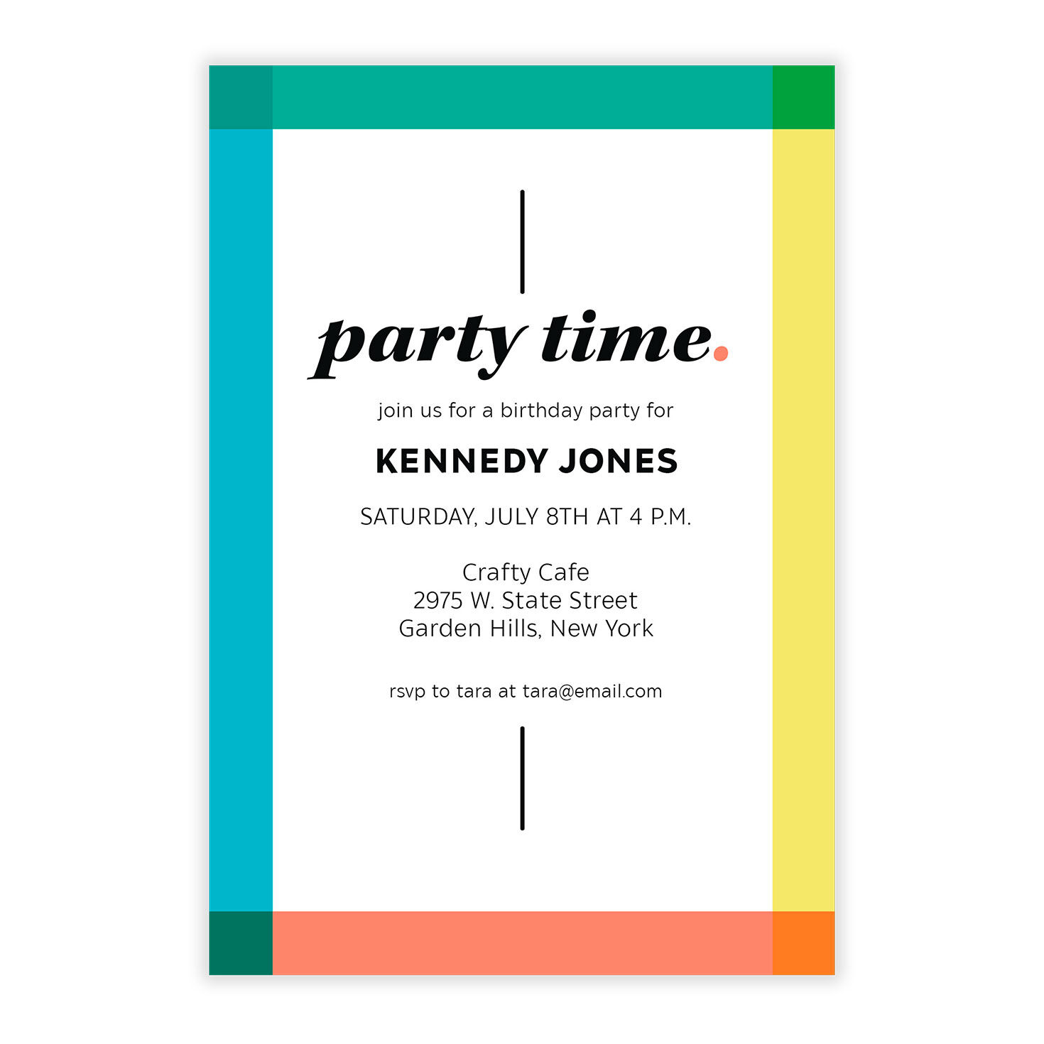 Party Time Invitation - Invitations | Hallmark