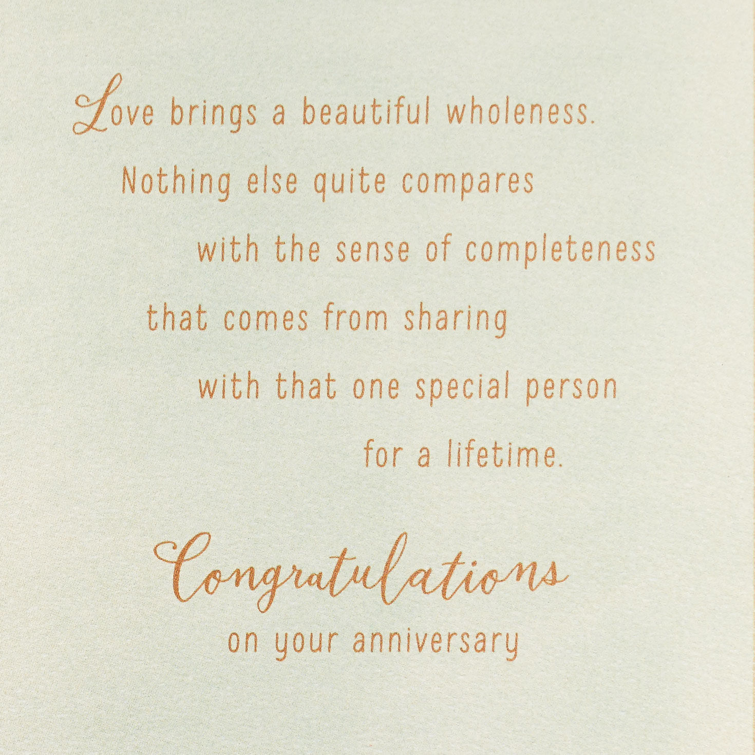 A Lifetime of Love Anniversary Card - Greeting Cards | Hallmark