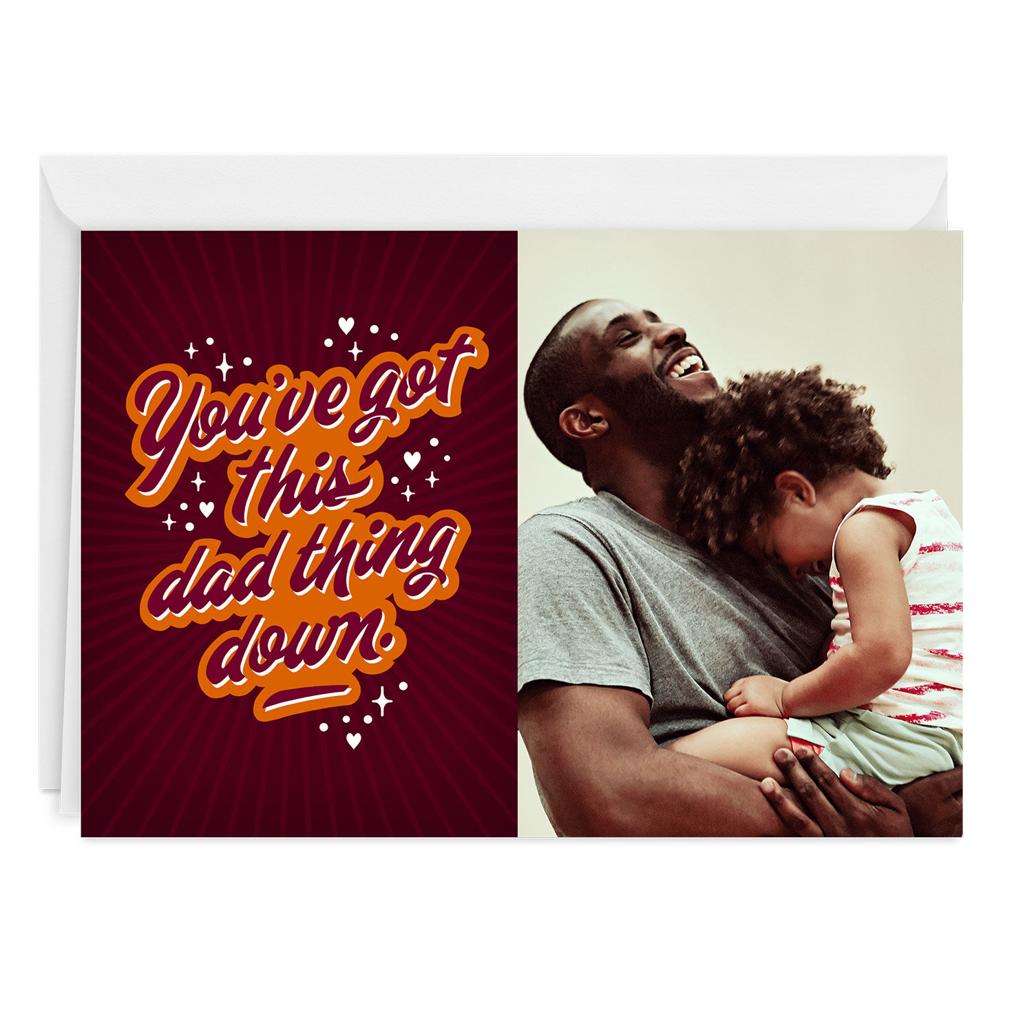 Personalized You’ve Got This Dad Thing Down Photo Card - Greeting Cards ...