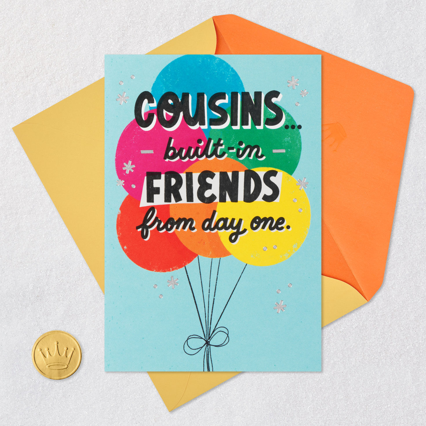 Built-In Friends From Day One Birthday Card for Cousin - Greeting Cards ...