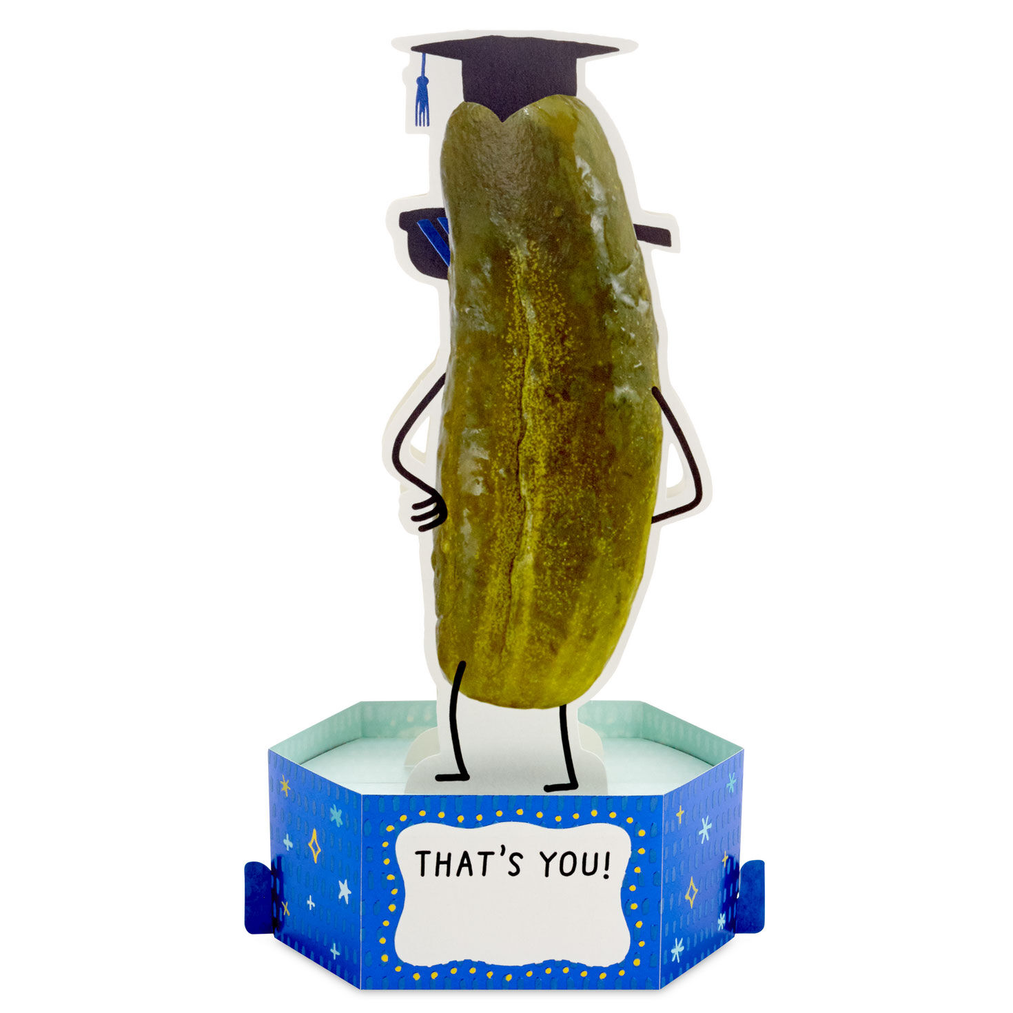 You're Kind of a Big Dill Funny 3D Pop-Up Graduation Card - Greeting ...