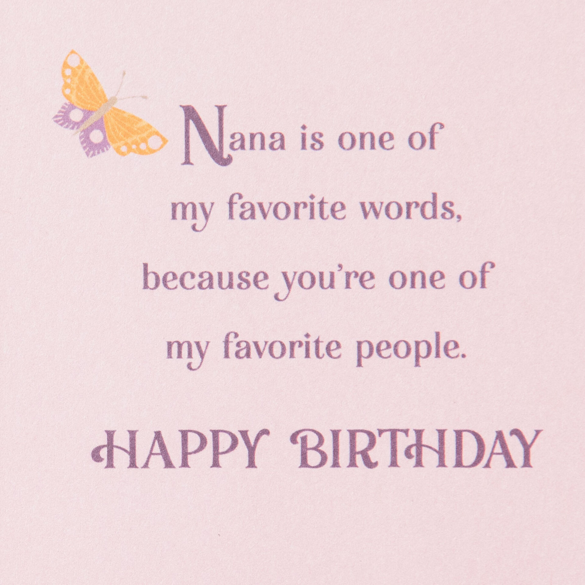 You're One of My Favorite People Birthday Card for Nana - Greeting ...