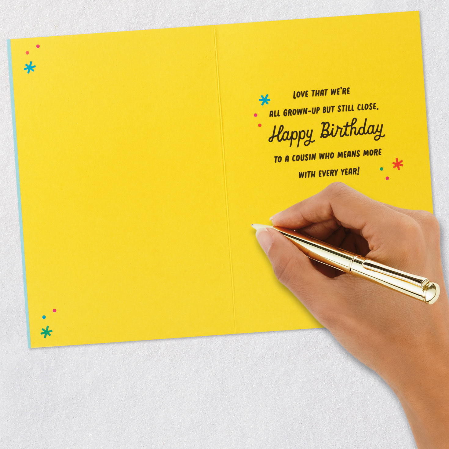 Built-In Friends From Day One Birthday Card for Cousin - Greeting Cards ...