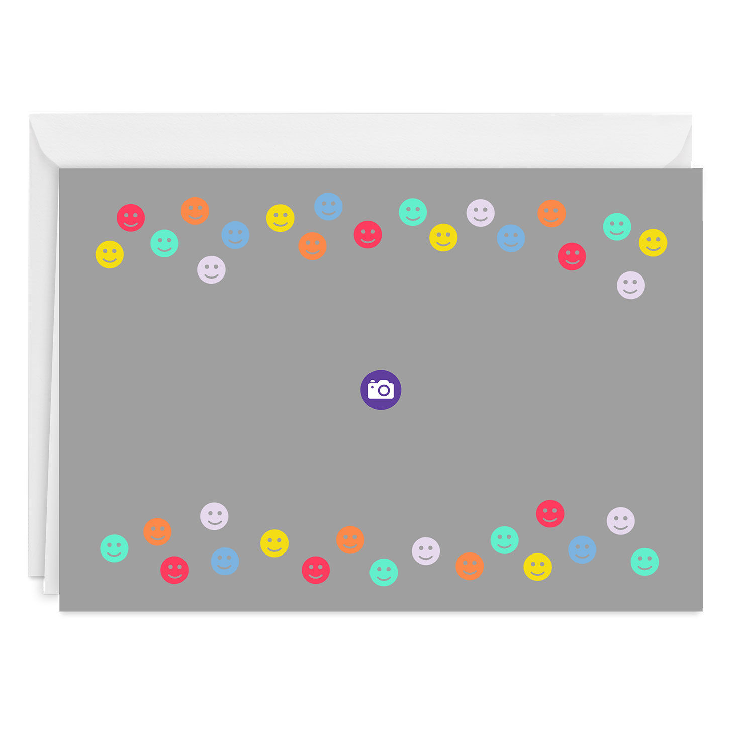 Personalized Smiley Face Photo Card - Greeting Cards | Hallmark