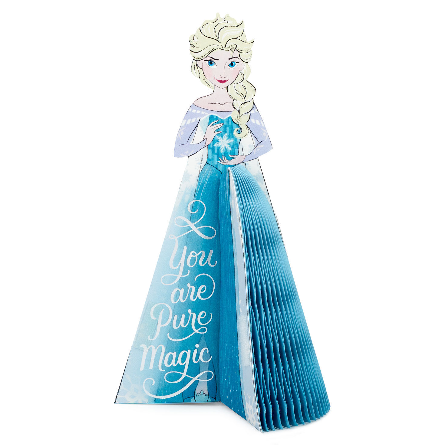 Disney Frozen Elsa You Are Pure Magic Honeycomb 3D Pop-Up Card ...