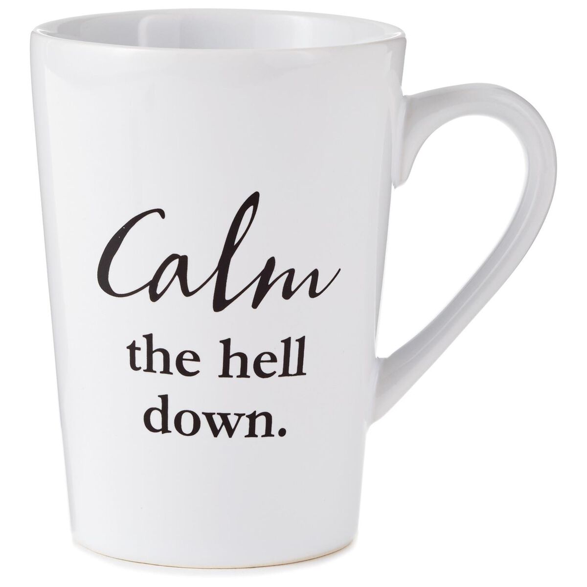 Calm The Hell Down Mug 15 Oz Mugs Teacups Hallmark calm-the-hell-down-mug-15-oz-mugs-teacups-hallmark