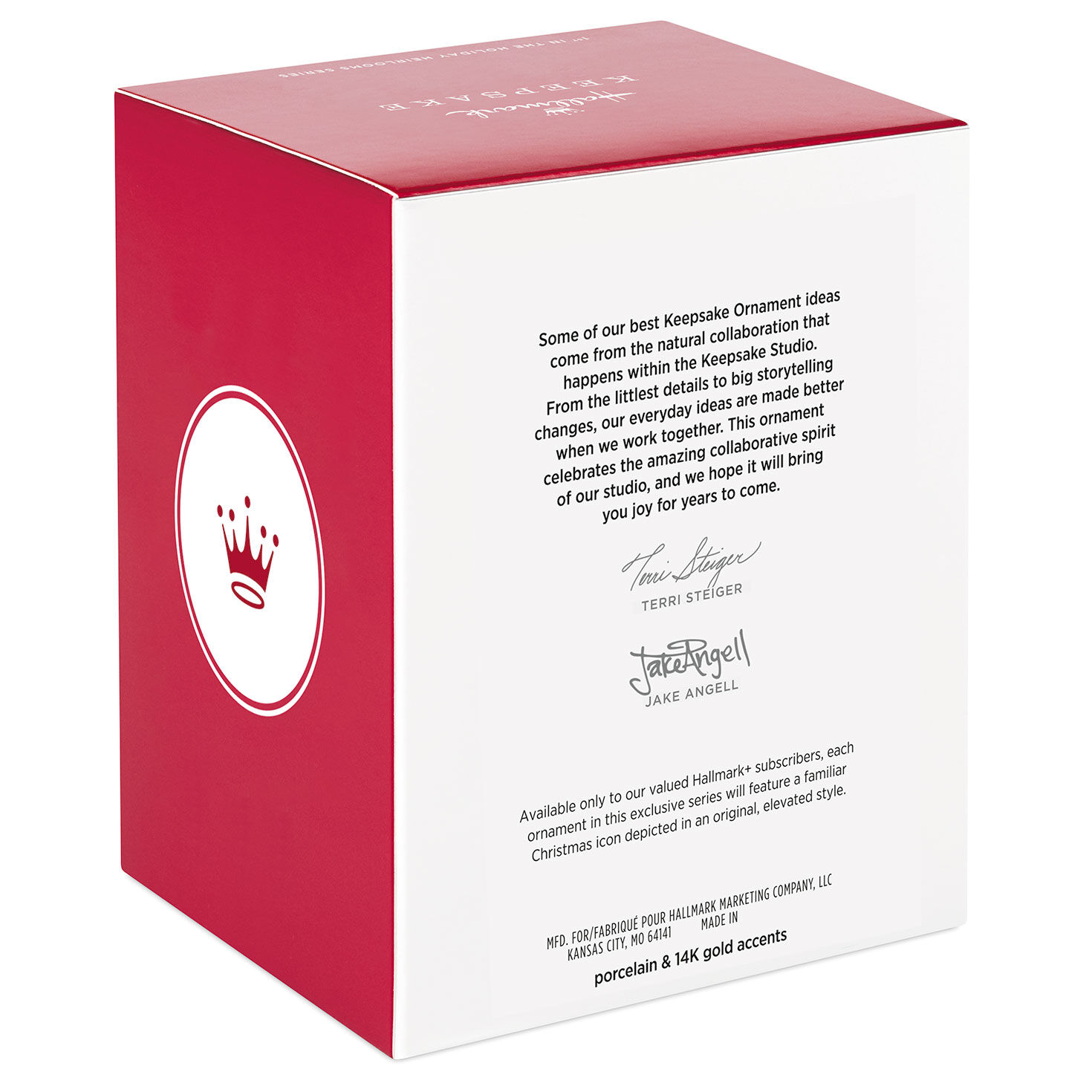 Hallmark+ Exclusive: Holiday Heirlooms Elegant Evergreens Porcelain ...