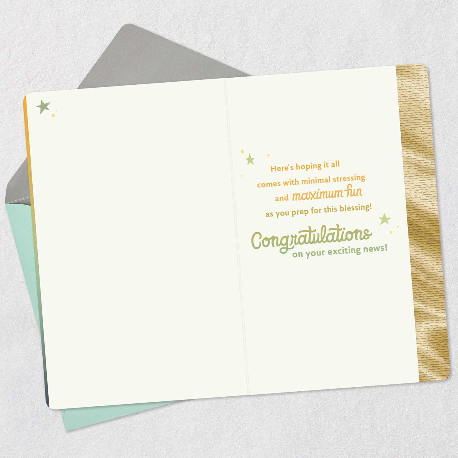 A New Baby Is on the Way Pregnancy Congratulations Card - Greeting ...