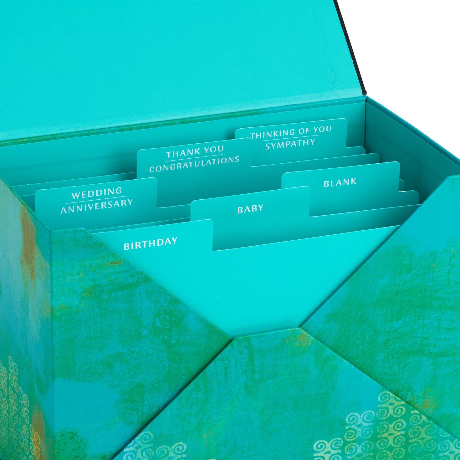 Assorted Mahogany All-Occasion Greeting Cards in Green Watercolor ...