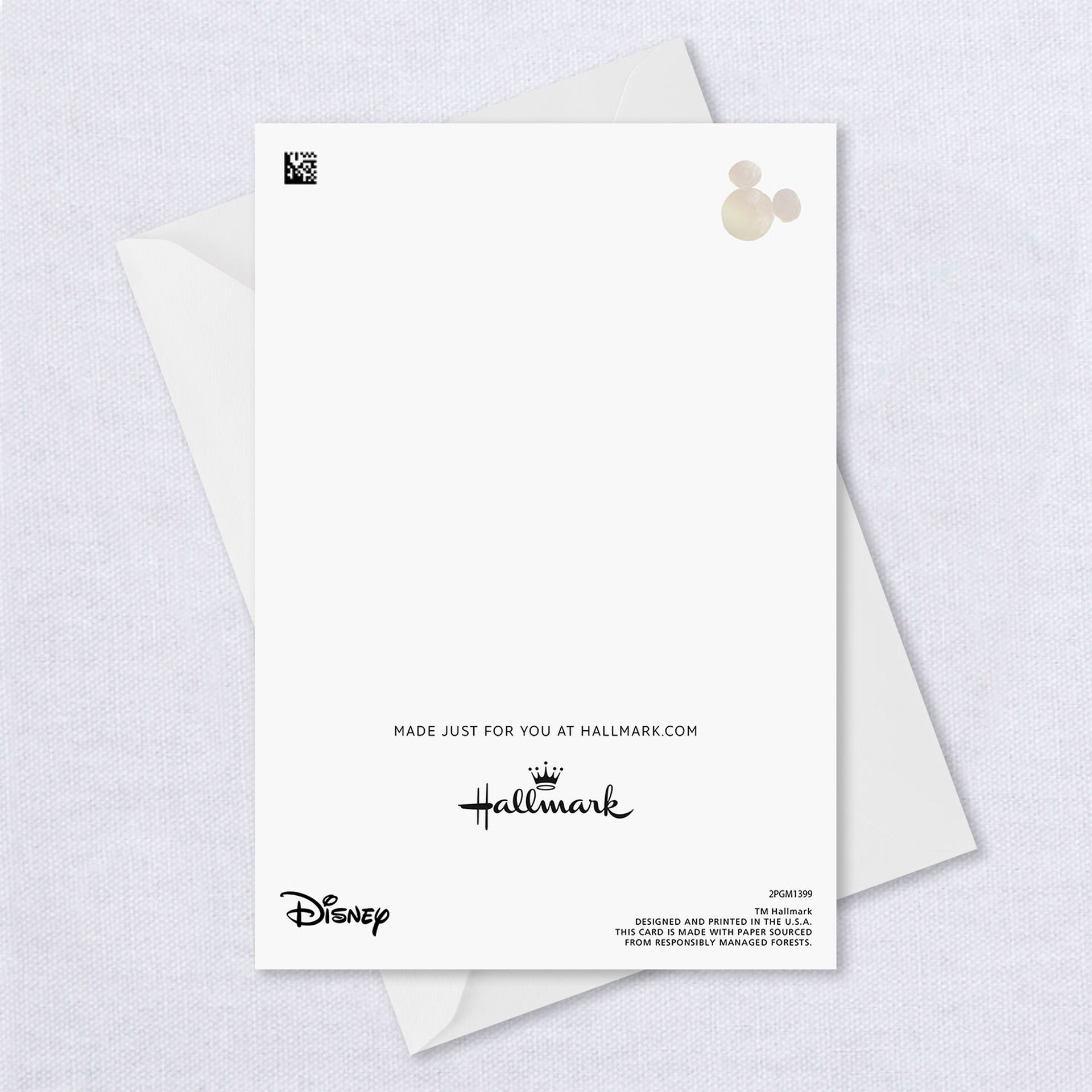 Personalized Disney Mickey Frame Photo Card - Greeting Cards - Hallmark