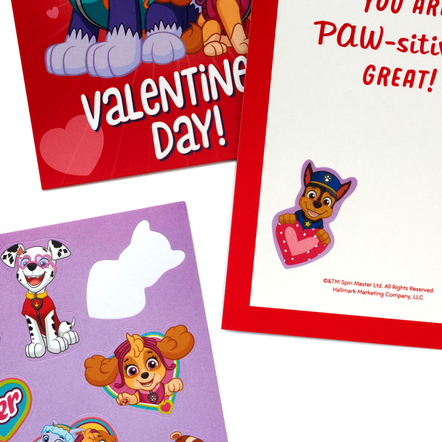 Paw Patrol™ Kids Assorted Valentines With Stickers, Pack of 24 - Boxed ...