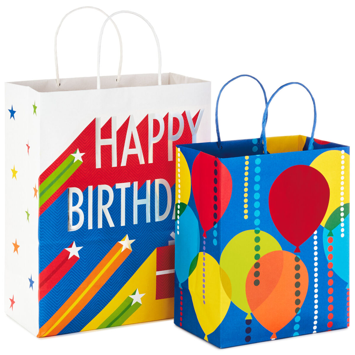 Birthday Fun 8-Pack Assorted Gift Bags - Gift Bag Sets - Hallmark