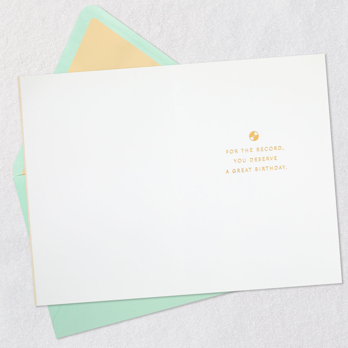For the Record Birthday Card - Greeting Cards | Hallmark