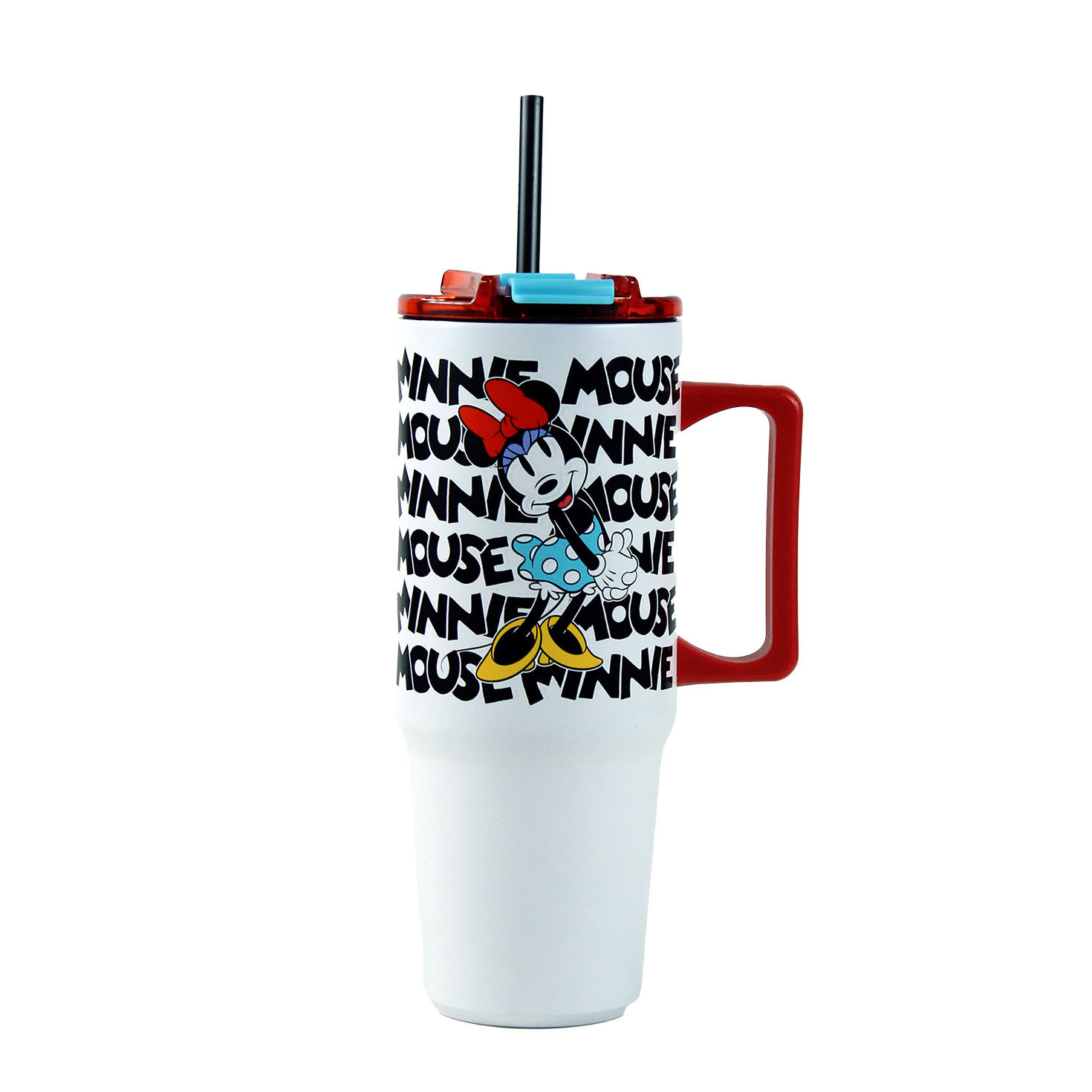 R Squared Disney Minnie Mouse White Stainless Steel Tumbler, 30 oz ...