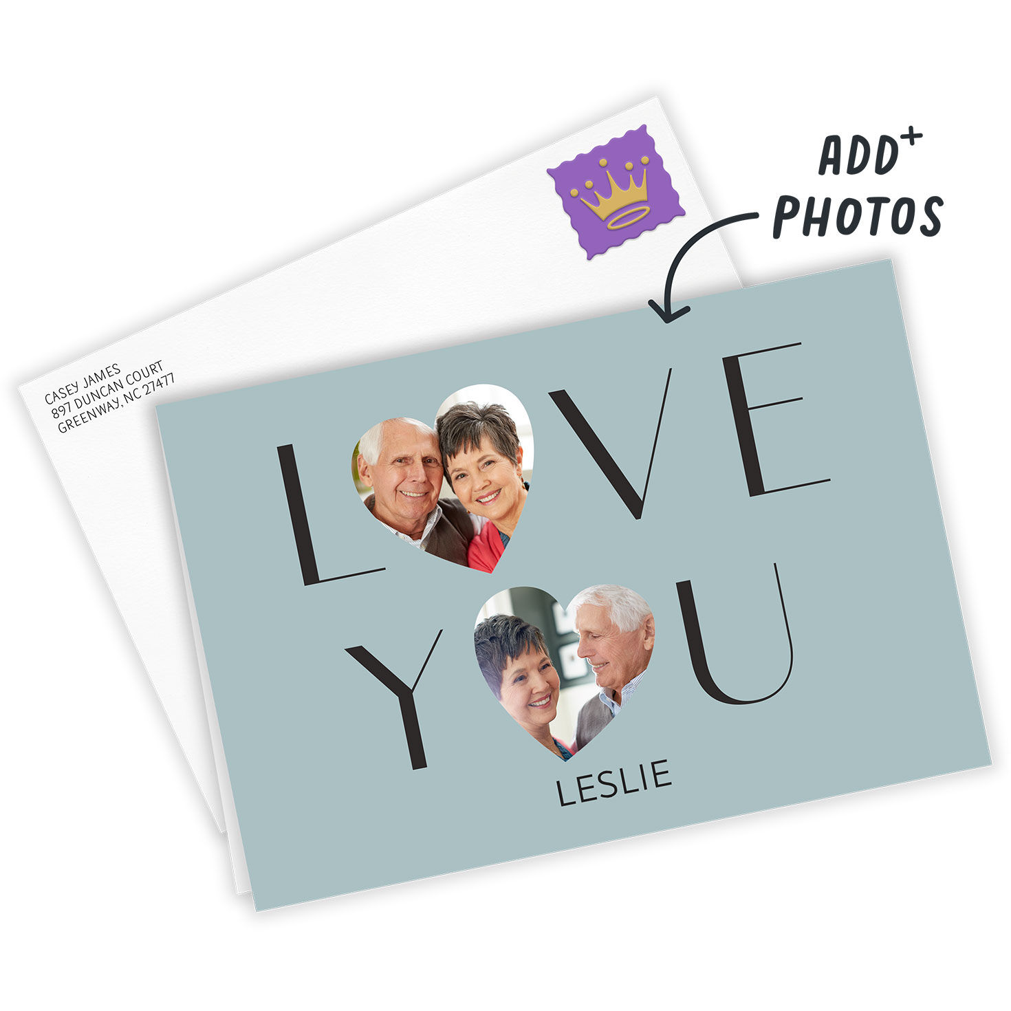 Heart Photos Custom Love Card - Greeting Cards | Hallmark