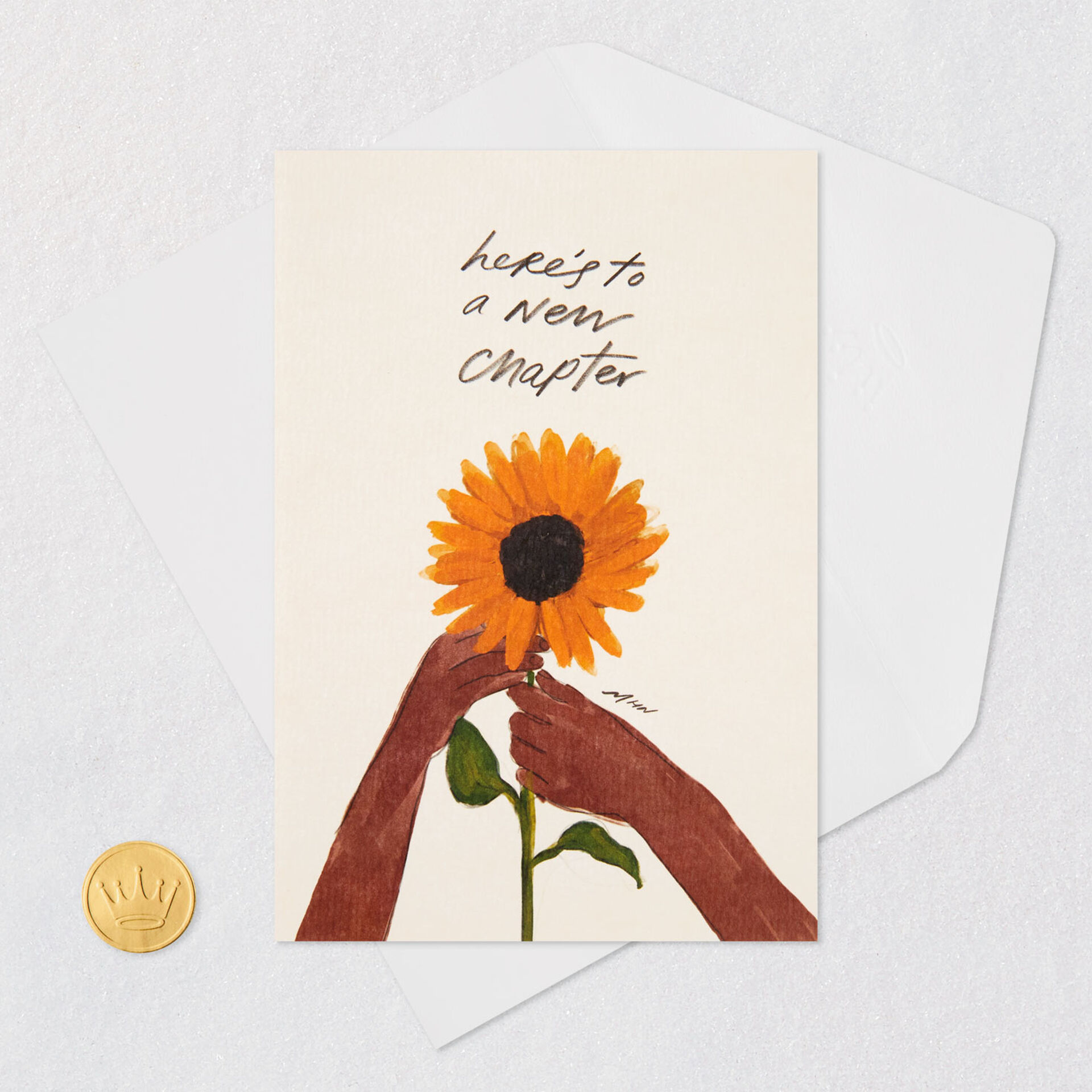 Morgan Harper Nichols Here's to a New Chapter Card - Greeting Cards ...