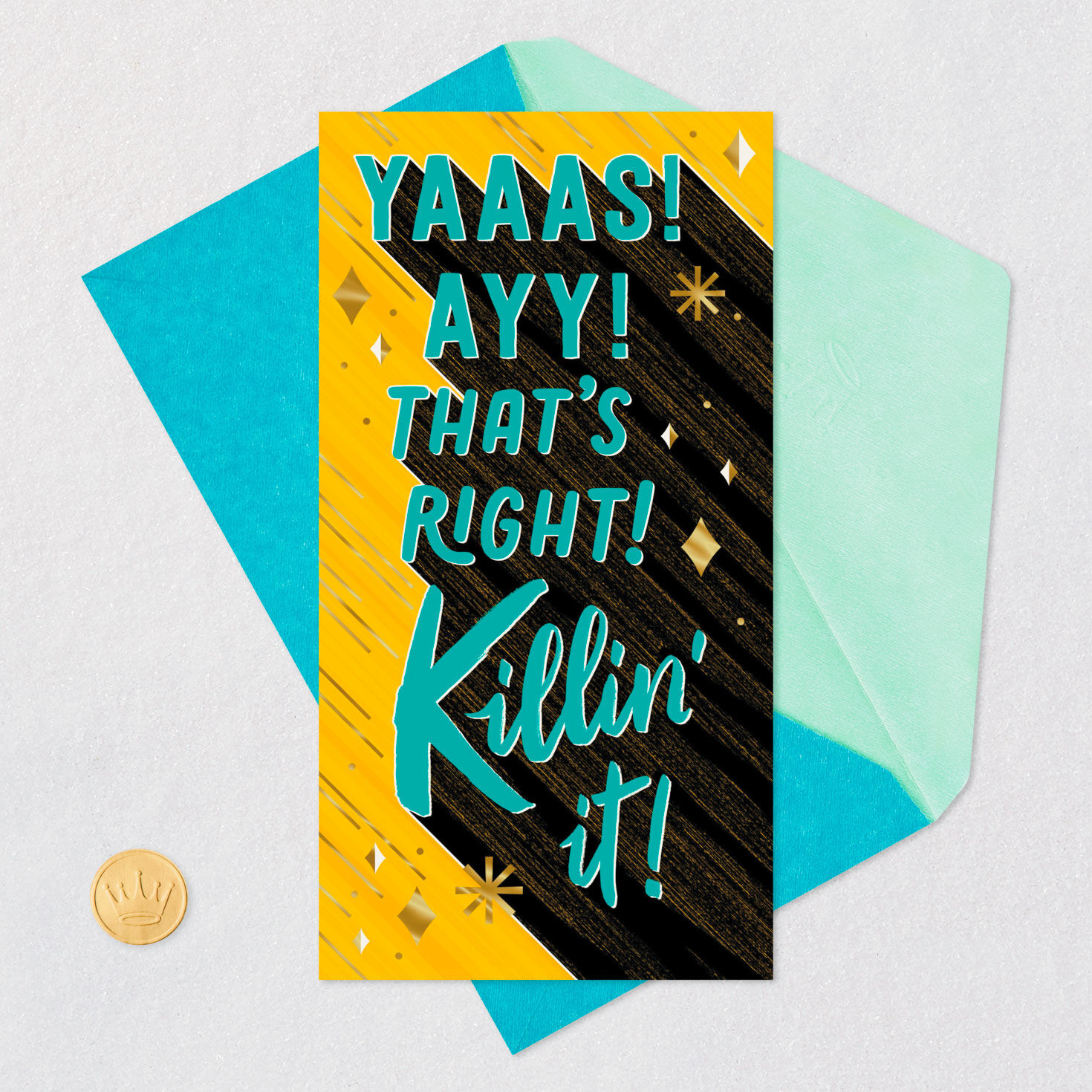 Yaaas! Money Holder Congratulations Card - Greeting Cards | Hallmark