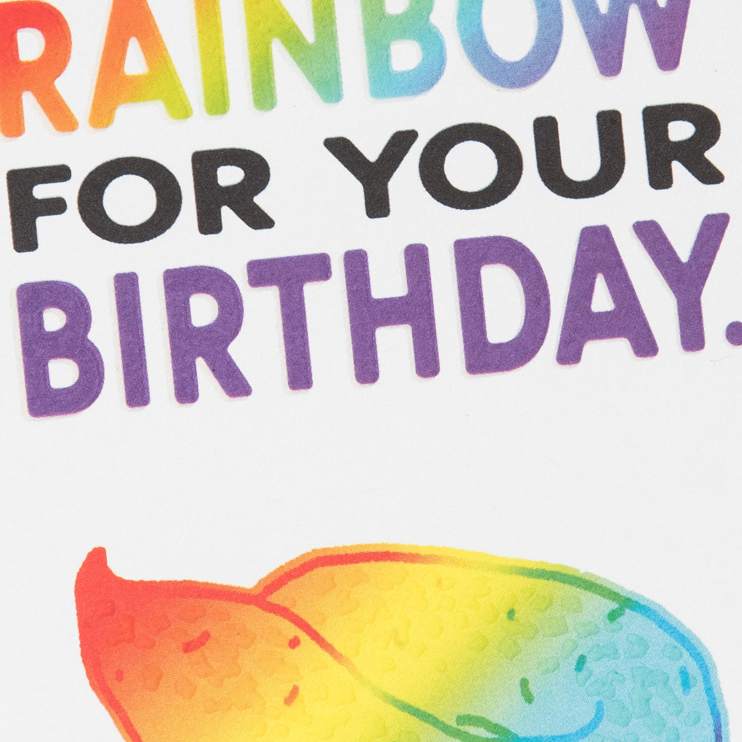 Rainbow Unicorn Poop Funny Birthday Card - Greeting Cards | Hallmark