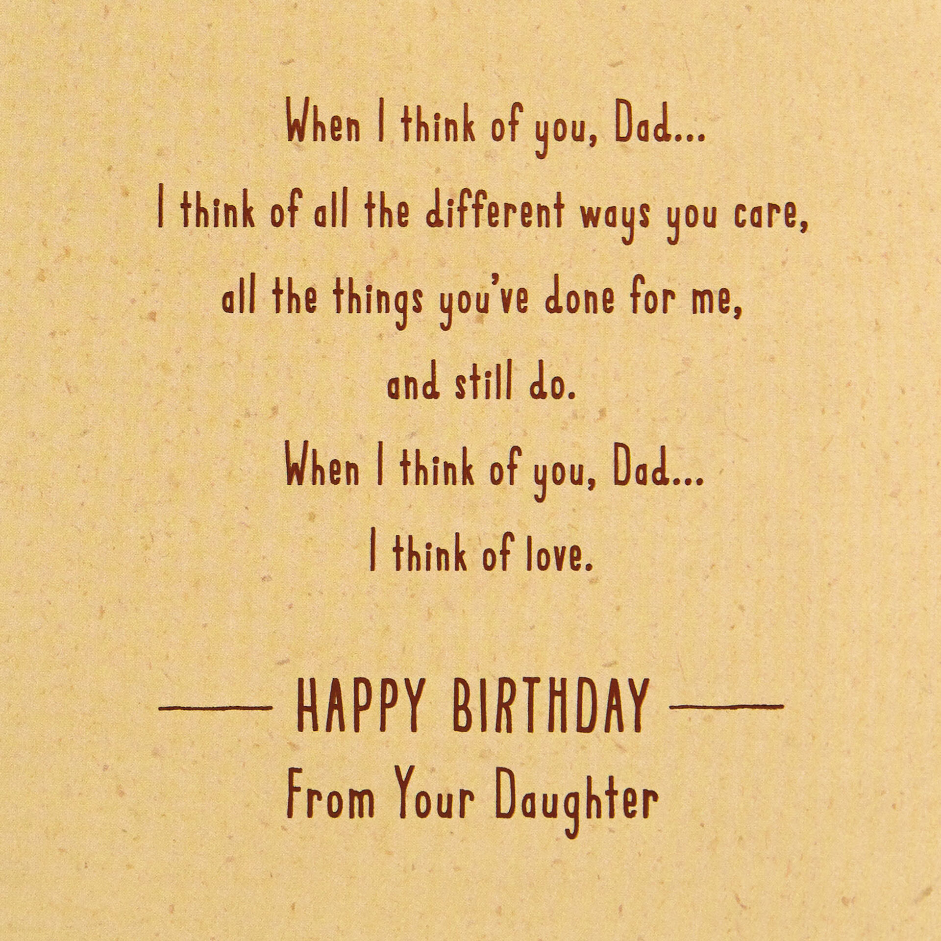 Stalwart Tree Birthday Card To Dad From Daughter Greeting Cards Stalwart Tree Birthday Card To Dad From Daughter Greeting Cards