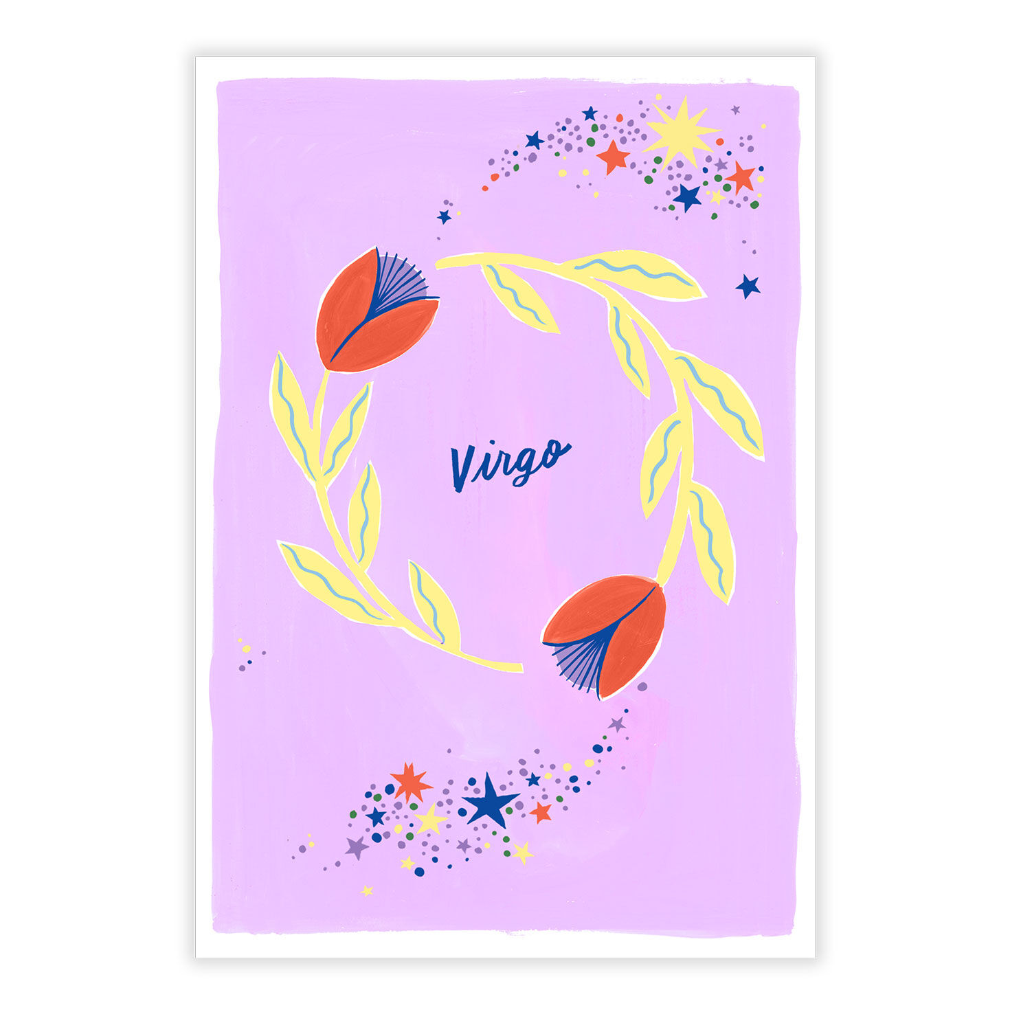 Bold and Bright Virgo Zodiac Custom Card - Greeting Cards | Hallmark