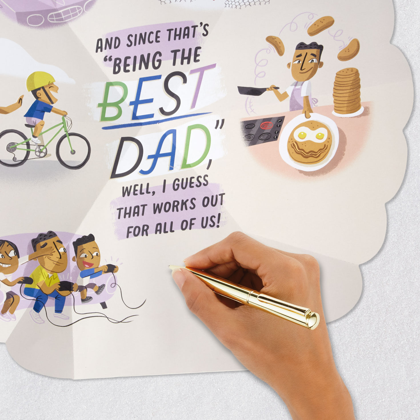 Do What You Do Best Pop-Up Birthday Card for Dad - Greeting Cards ...