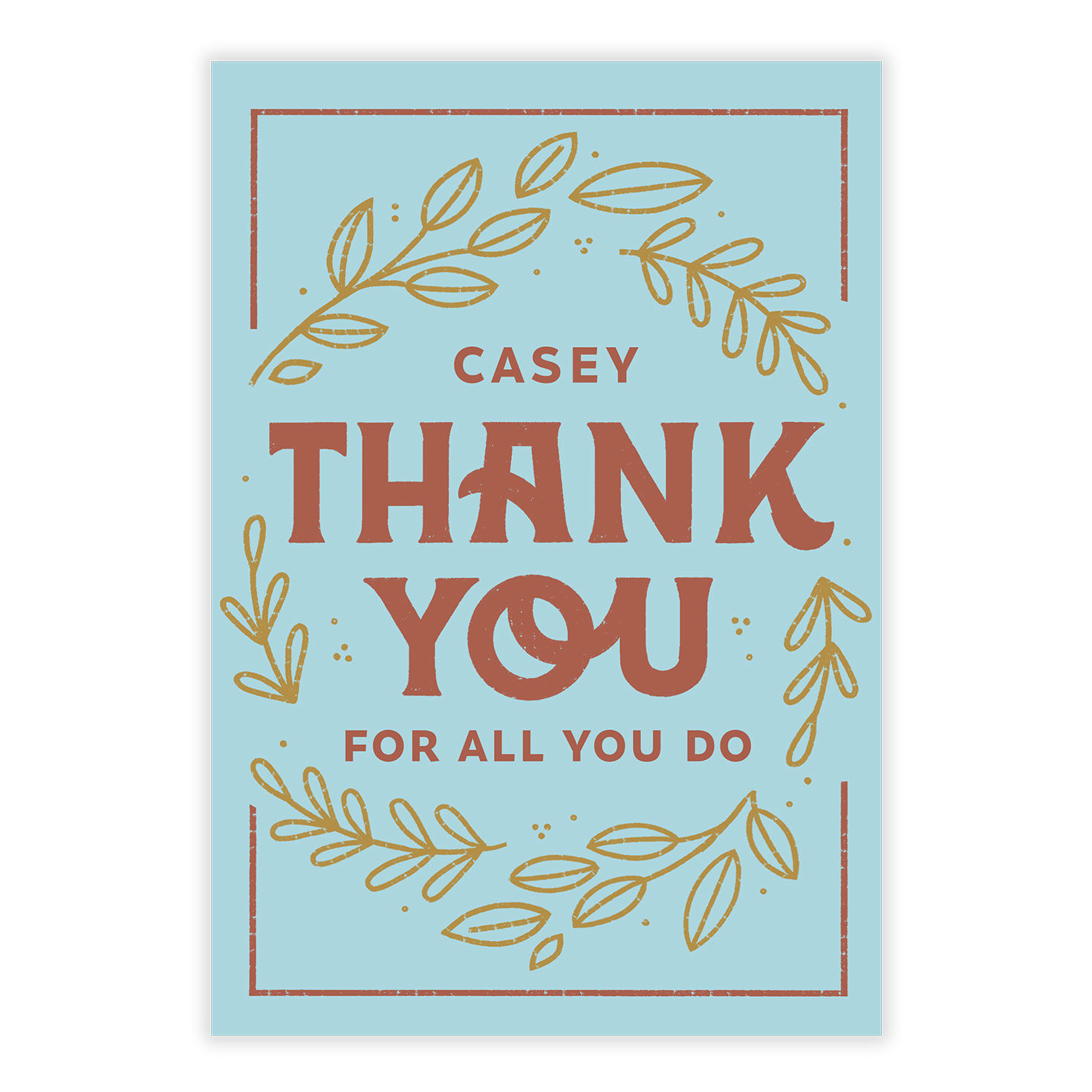 For All You Do Wreath Thank-You eCard - eCards | Hallmark