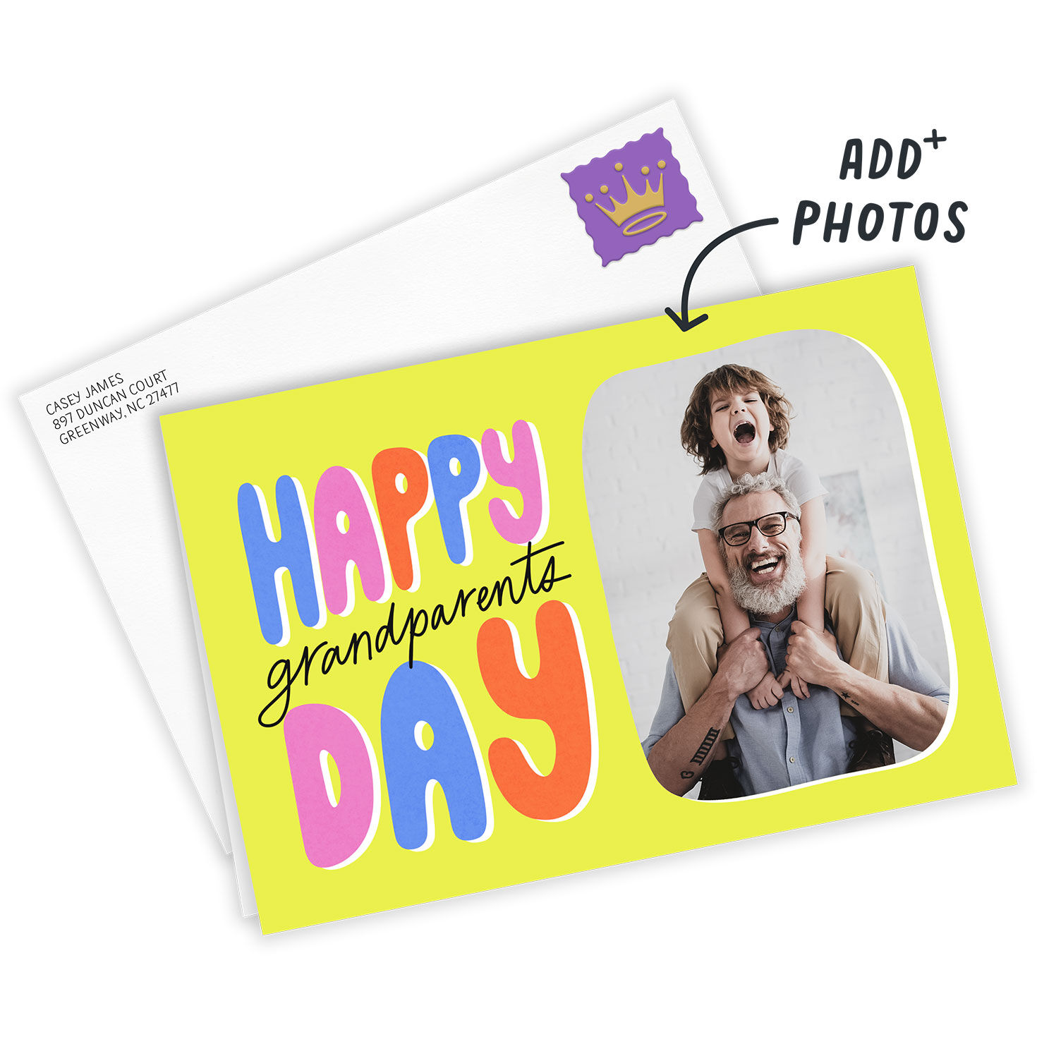 Loved a Lot Custom Grandparents Day Card - Greeting Cards | Hallmark