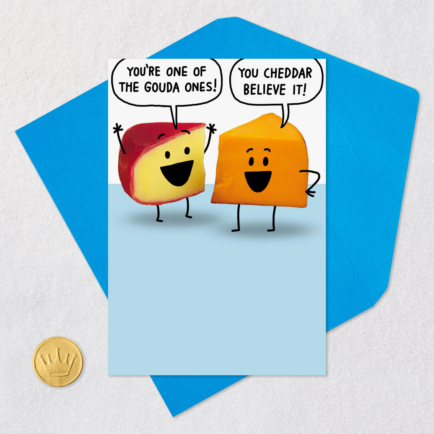 Cheesy Wishes Funny Father's Day Card - Greeting Cards | Hallmark