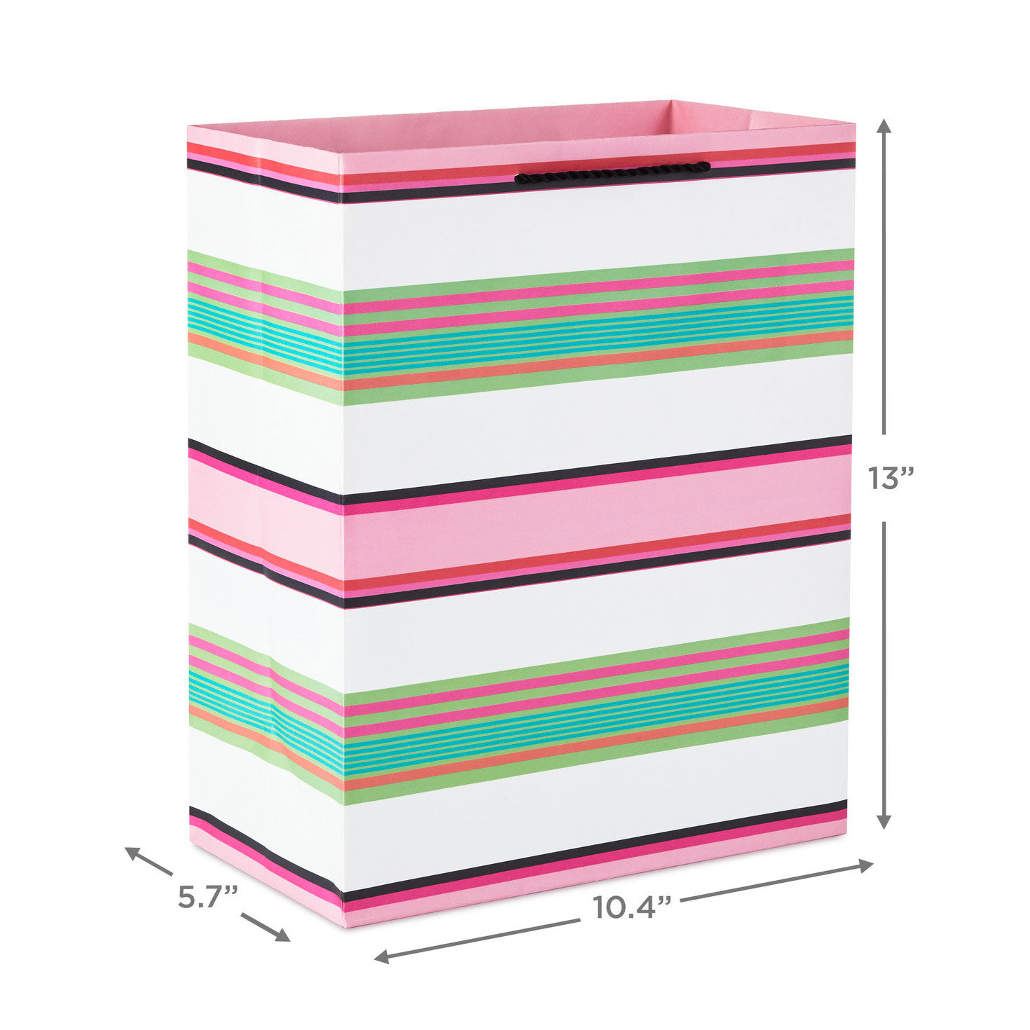 13" Modern Stripes Large Gift Bag - Gift Bags | Hallmark