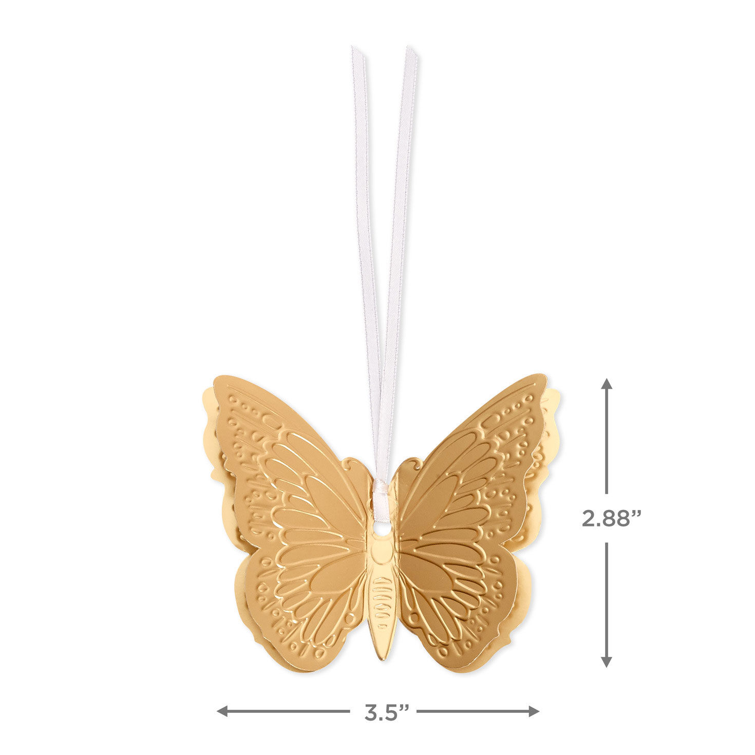 Gold Foil Butterfly Large Gift Trim - Seals & Gift Tags | Hallmark