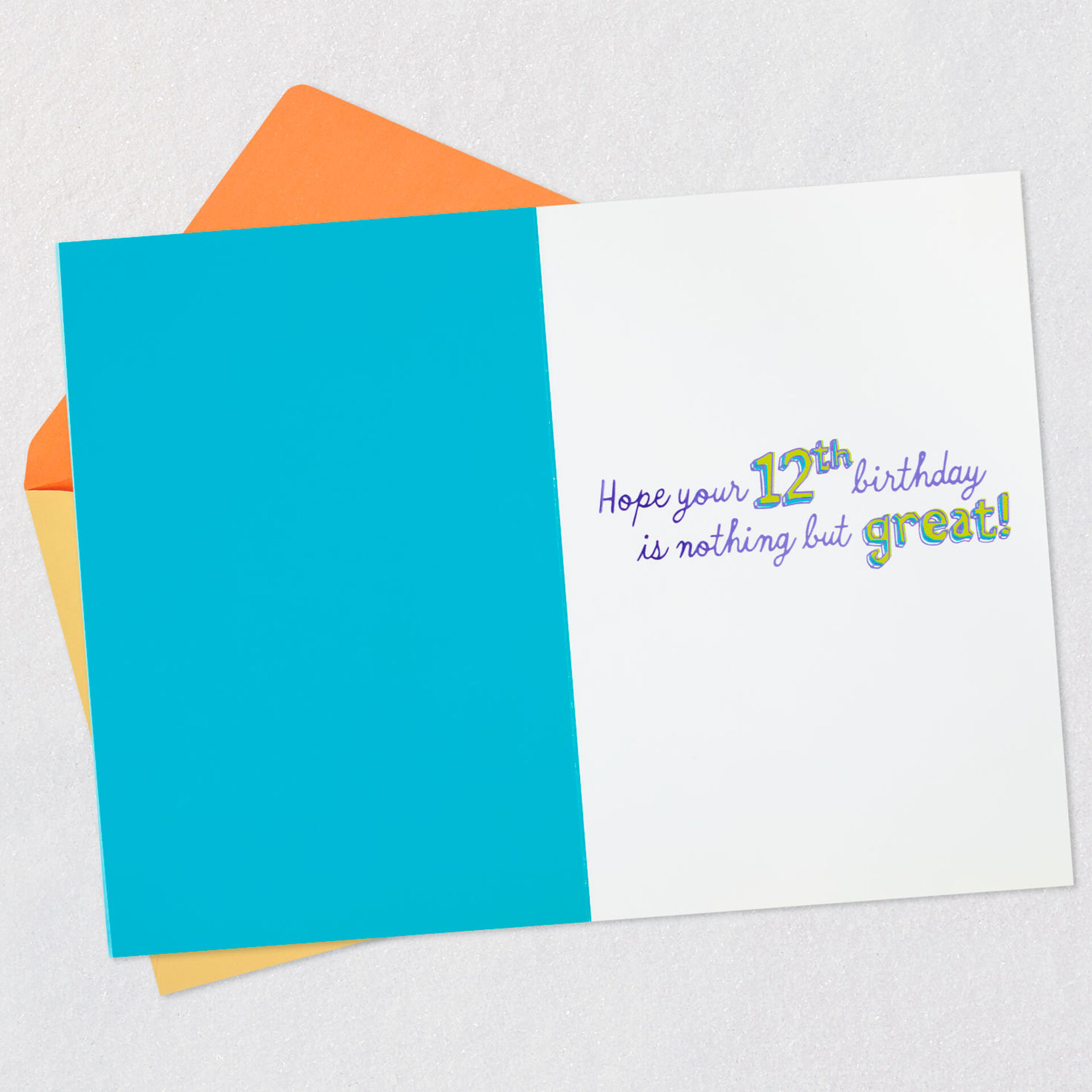 Great Times 12th Birthday Card - Greeting Cards - Hallmark