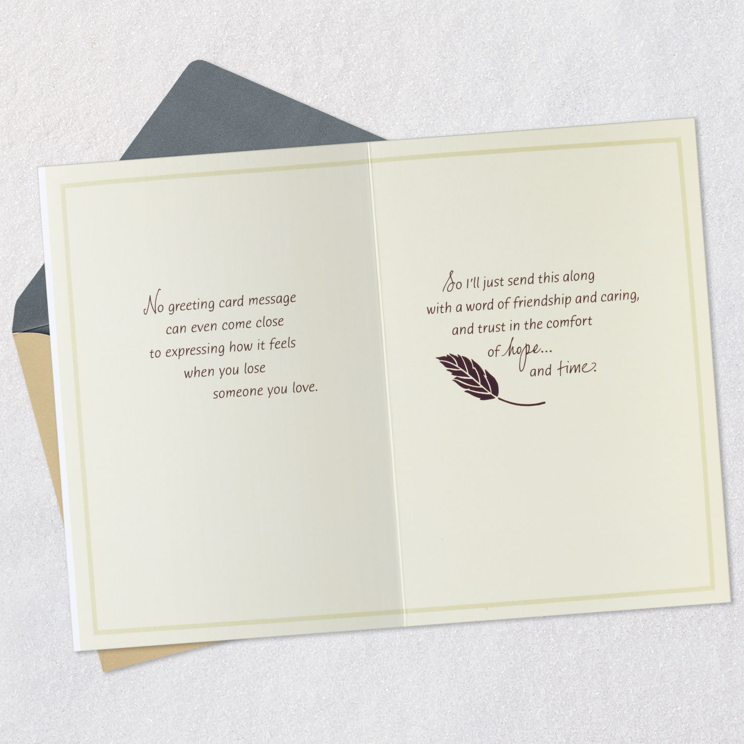 I'm So Sorry for Your Loss Sympathy Card - Greeting Cards | Hallmark