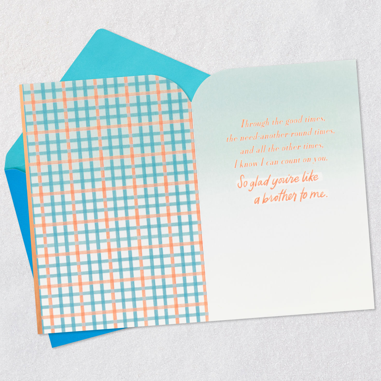 So Glad You're Like a Brother to Me Birthday Card - Greeting Cards ...