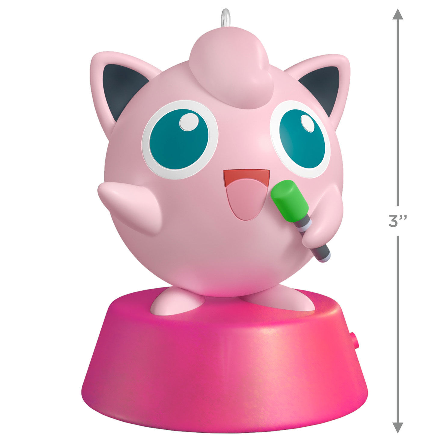 Pokémon Singing Jigglypuff Ornament With Sound - Keepsake Ornaments ...