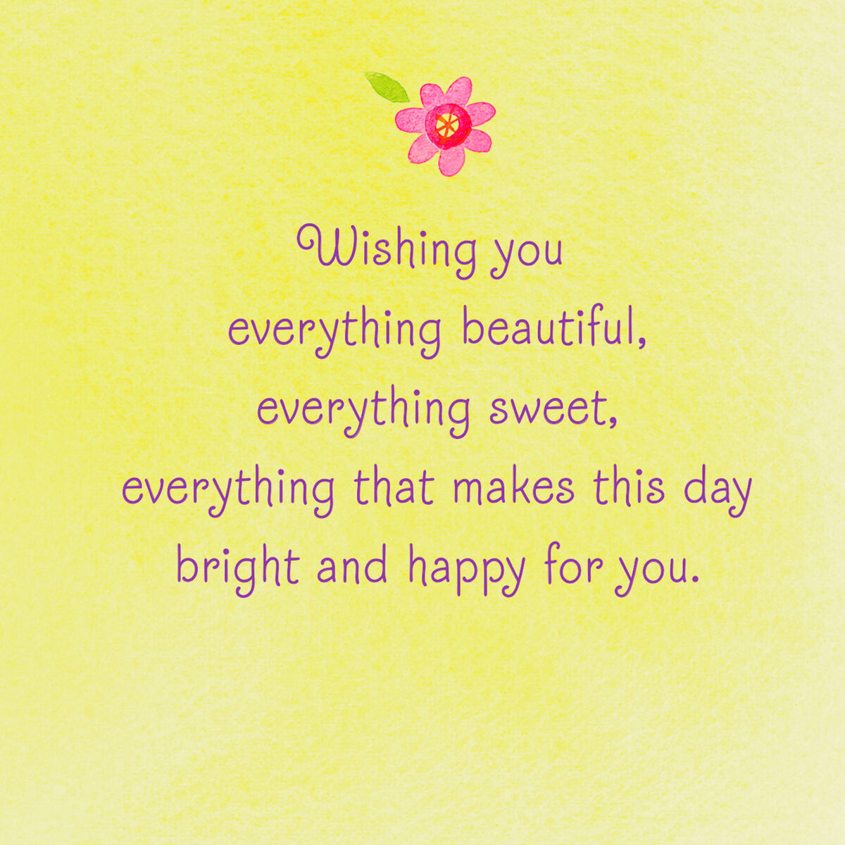 Wishing You Everything Beautiful and Sweet Easter Card - Greeting Cards ...