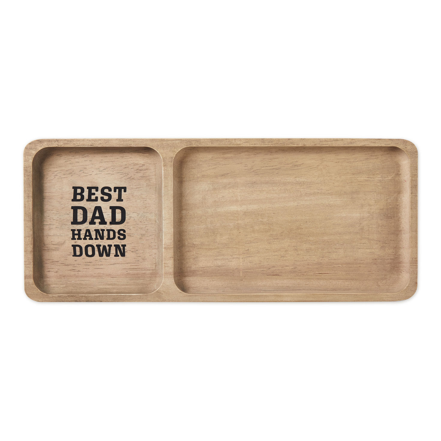 Best Dad Hands Down Trinket Tray Handprint Kit, 12x5 - Trays & Boxes ...